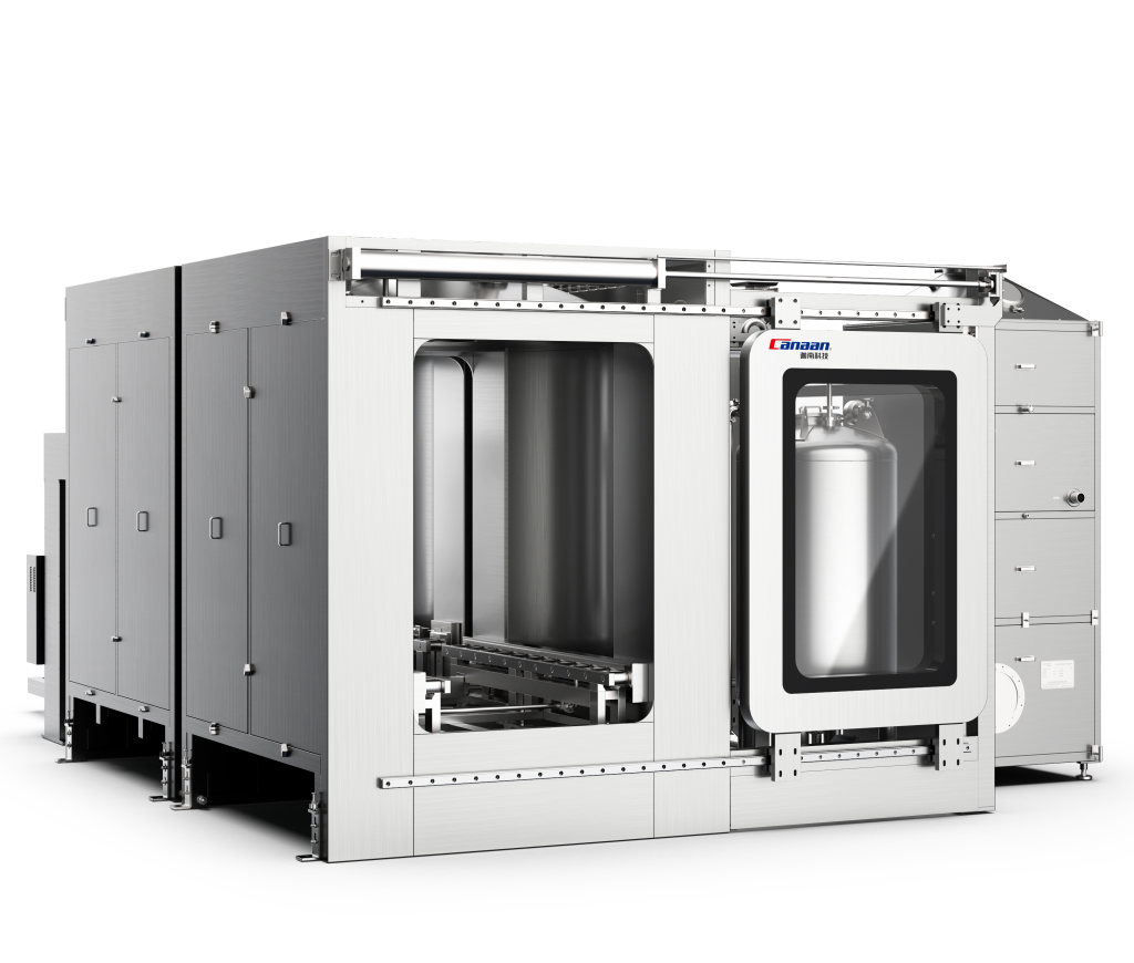 QDS Series Bin Washing Station, Double Chamber